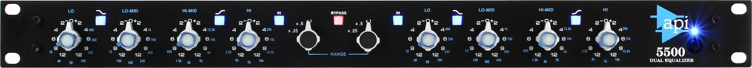 API 5500 Anniversary Edition: API celebra sus 55 años con 55 unidades de un ecualizador muy ...